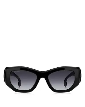 Etro Paisley Geometric Sunglasses, 53mm - Black