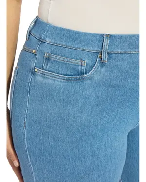 Lyssé Billie Eyelet Straight Jeans