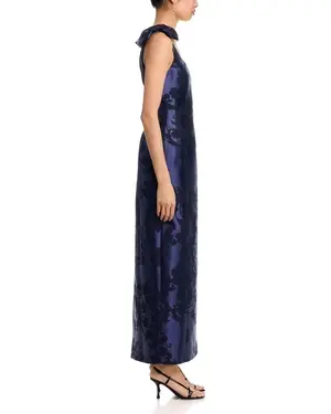 MILLY Kaelynn Floral Jacquard Dress