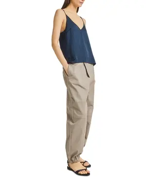 SAINT ART Keira V Neck Tank Top - Navy