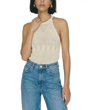 Vero Moda Seashell Sands Knit Top - Birch