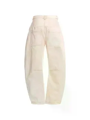 Agua Bendita Fallon Floral Embroidered Trousers