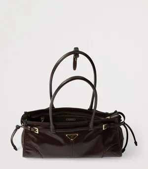 Prada Medium Leather Bonnie Shoulder Bag