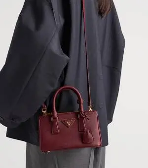 Prada Saffiano Leather Galleria Top-handle Bag