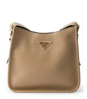 Prada Medium Leather Shoulder Bag