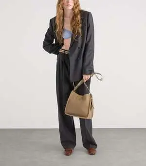 Prada Medium Leather Shoulder Bag