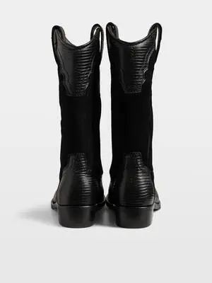 Zadig&Voltaire Tex Western Wild Boots