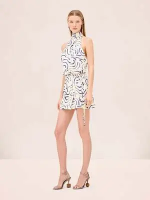 Alexis Sirenza Printed Mini Dress