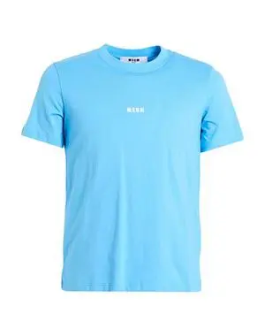MSGM Cotton T-shirt - Blue