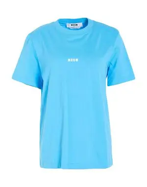 MSGM Cotton T-shirt - Blue