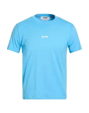MSGM Cotton T-shirt - Sky Blue