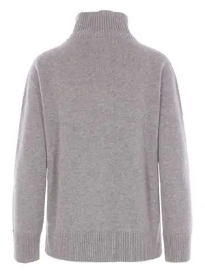 Max Mara Cashmere Turtleneck Sweater - Grey
