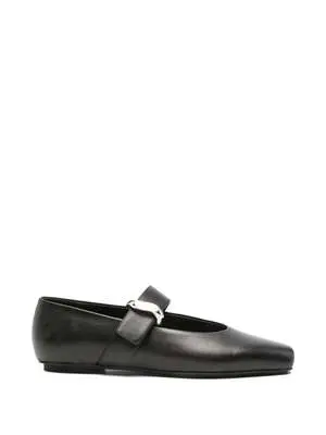 Emporio Armani Square Toe Flats For Women
