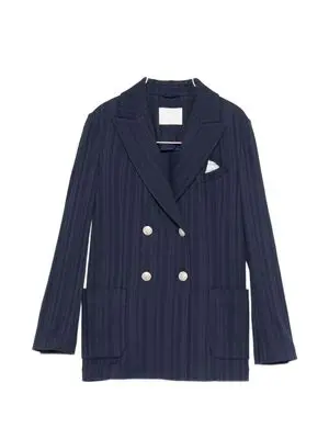 CIRCOLO 1901 Double Breasted Cotton Jacket