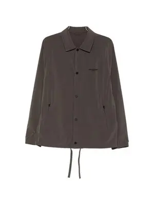 Emporio Armani Logo Embroidered Overshirt