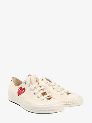 Comme Des Garçons Chuck Taylor Sneakers - Beige