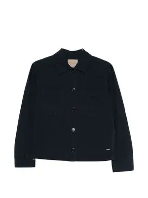 Woolrich Cotton Overshirt - Blu