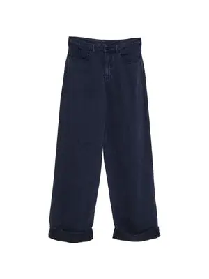 Emporio Armani Linen Blend Trousers