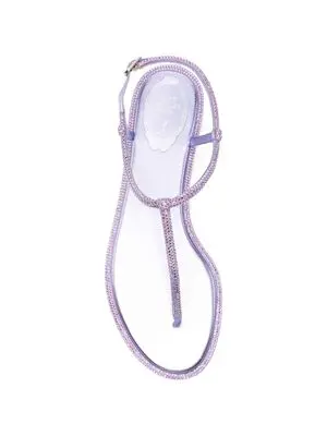 Rene Caovilla Diana Thong Sandals - Viola