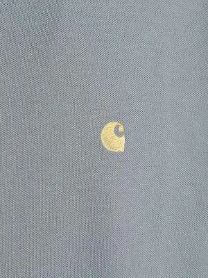 Carhartt Work In Progress Logo Cotton Polo Shirt