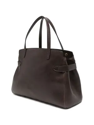 HIDESINS Lullaby Medium Leather Tote - Marrone