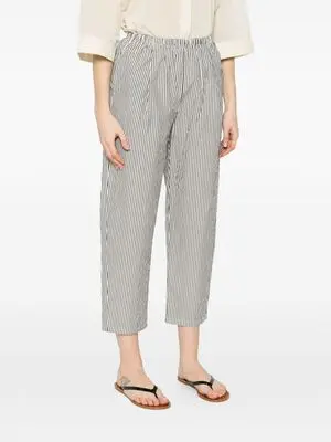 Apuntob Cotton Striped Trousers