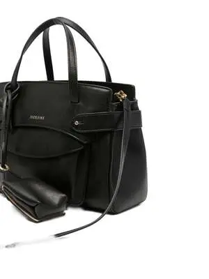 HIDESINS Lullaby Small Leather Tote - Nero