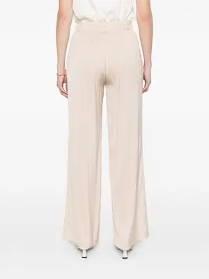 SILK95 FIVE Amalfi Silk Wide Leg Trousers