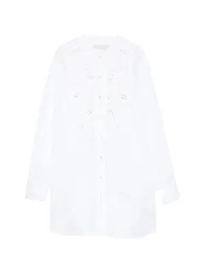 HIPPY REALISTI Embroidered Cotton Shirt