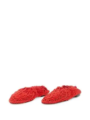 ODISSI Iris Ballet Flats - Rosso