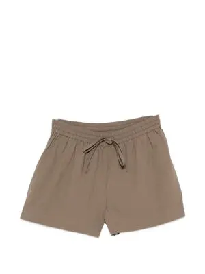 Matteau Cotton Shorts - Marrone