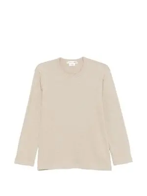 Comme Des Garçons Linen And Cotton Blend T-shirt