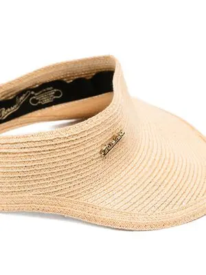 Borsalino Jasmine Visor Hat - Oro