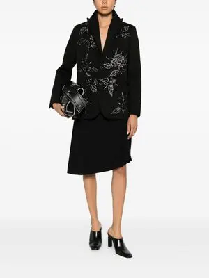 HIPPY REALISTI Single Breasted Floral Print Blazer