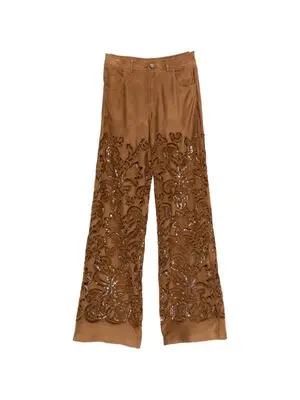 Ermanno Firenze Straight Leg Bottoms For Women