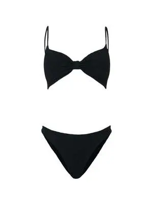 HUNZA Alicia Bikini Set - Nero