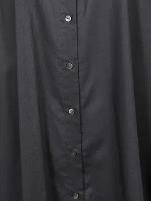 MIZUIRO Mizuiroind Cotton Chemisier Dress With Half Sleeves