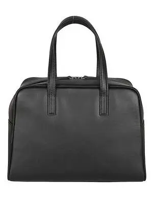 MIZUIRO Medium Leather Boston Bag
