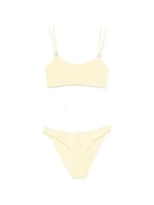 HUNZA Cassie Seersucker Bikini Set