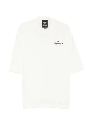 ADIDAS X WILLY CHAVARRIA Printed Cotton T-shirt - Bianco