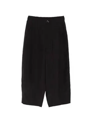 Soh Linen Blend Wide Leg Trousers