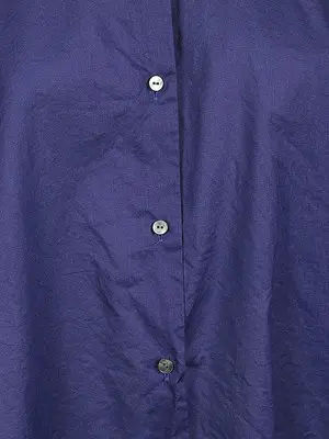 MIZUIRO Embroidered Cotton Shirt