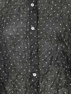 MIZUIRO Ind. Polka Dot Washer Finish Shirt