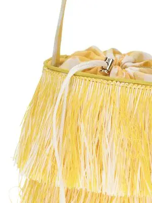 LA MILANESA Anemone Bucket Bag - Giallo