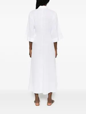 ARCHIVIO '67 Linen Chemisier Dress