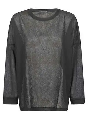 MIZUIRO Ind. Textured Crewneck Pullover