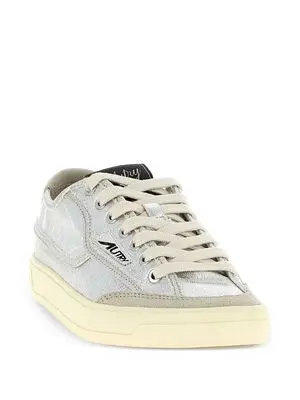 AUTRY Windscape Low Metallic Sneakers - Argento