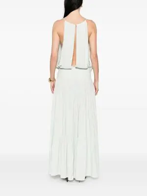IRO PARIS Island Tiered Maxi Dress - Verde