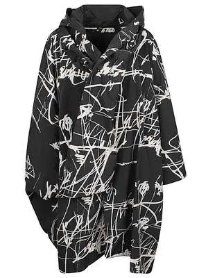 MOYURU Printed Blouson Jacket