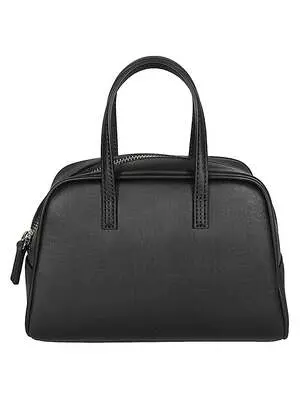MIZUIRO Small Leather Boston Bag
